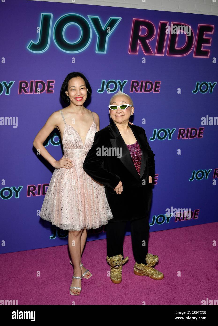 Lia Chang, left, and Lori Tan Chinn attend the special screening of ...