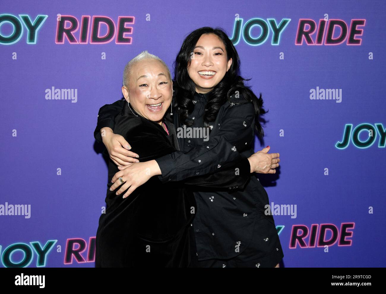 Lori Tan Chinn, left, and Awkwafina attend the special screening of ...