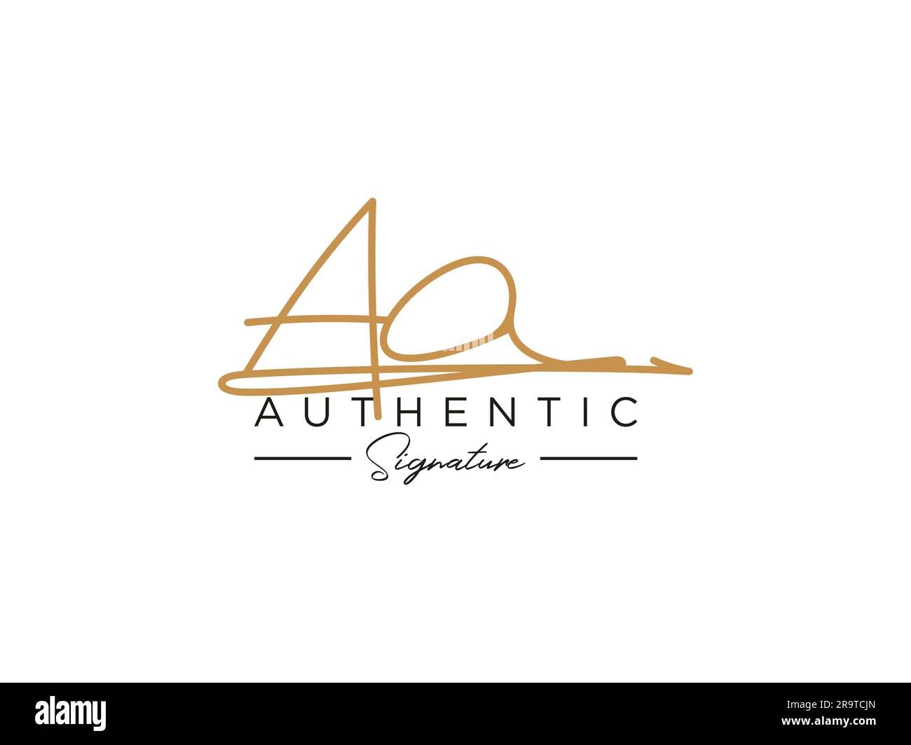 Ao signature hi-res stock photography and images - Alamy