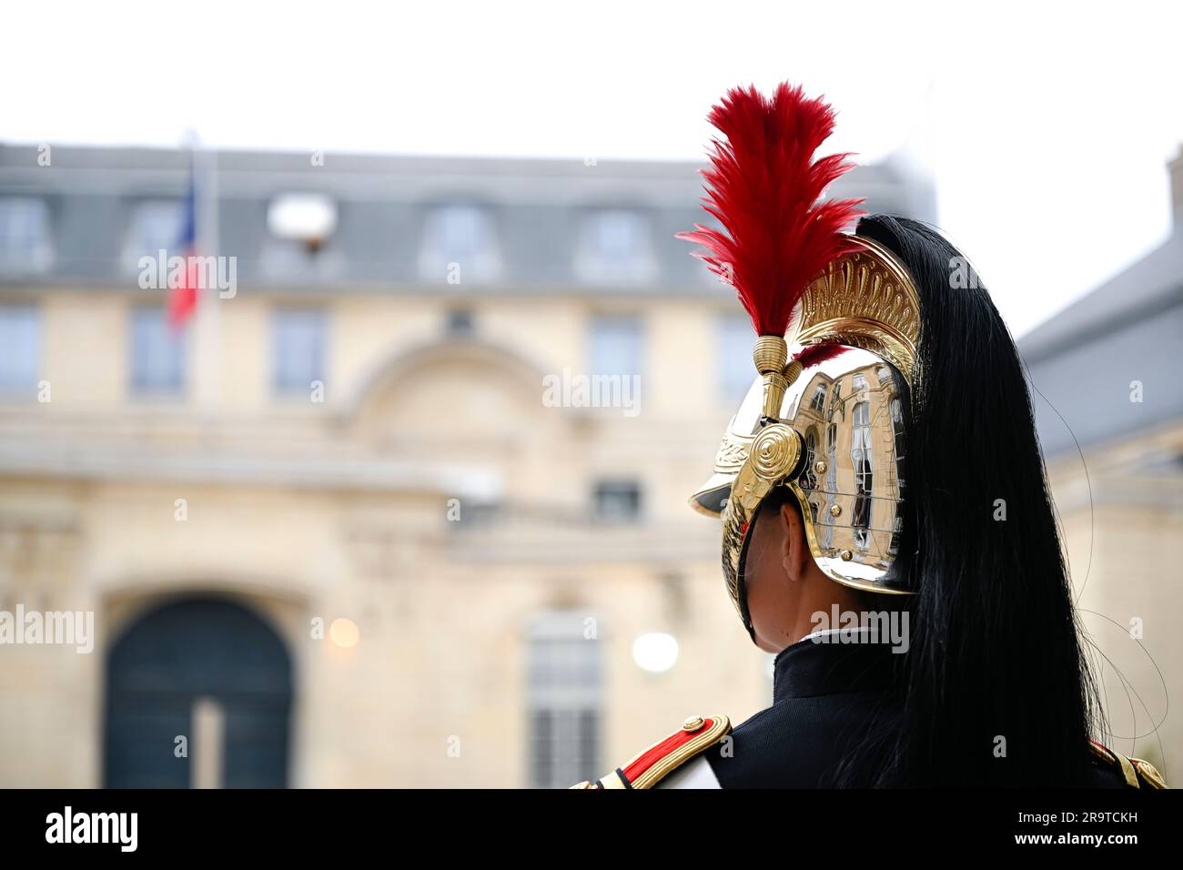 Paris, France. 28th June, 2023. Illustration (atmosphere) shows a ...