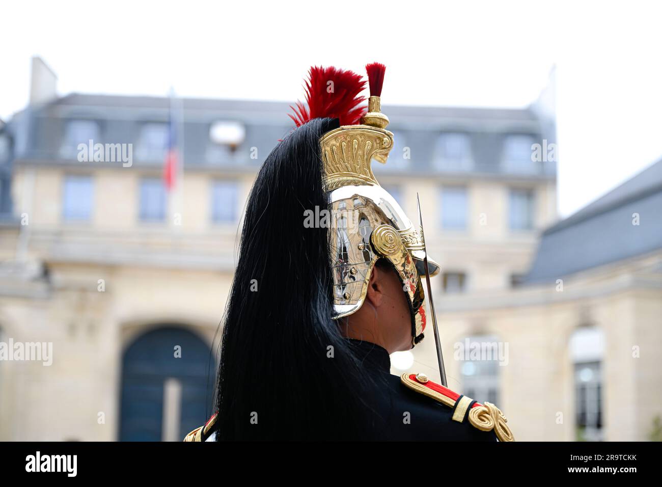 Paris, France. 28th June, 2023. Illustration (atmosphere) shows a ...