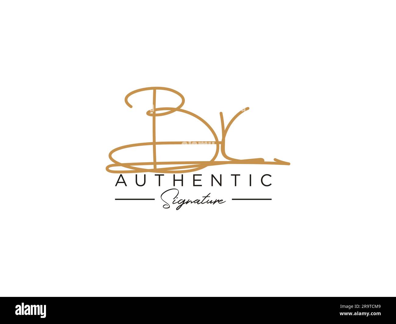 Br signature hi-res stock photography and images - Alamy
