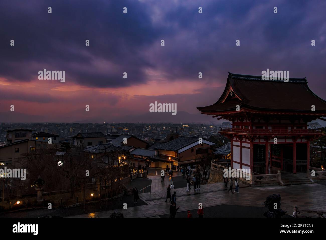 Kyoto sunset hi-res stock photography and images - Alamy