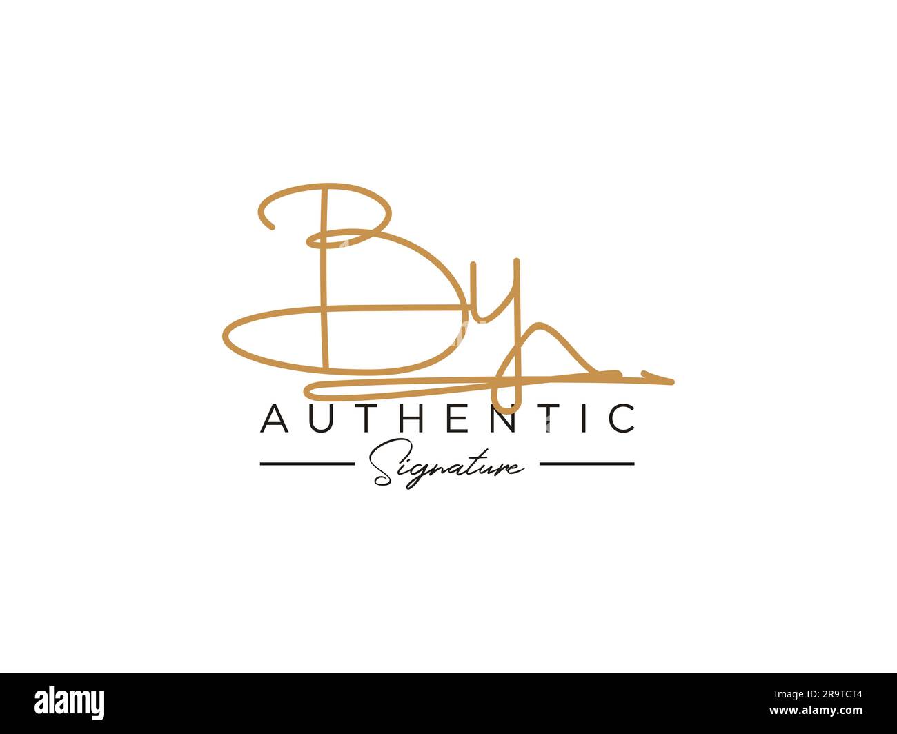 Signature template Stock Vector Images - Alamy