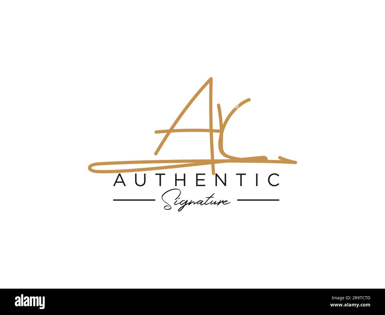 Ar signature hi-res stock photography and images - Alamy