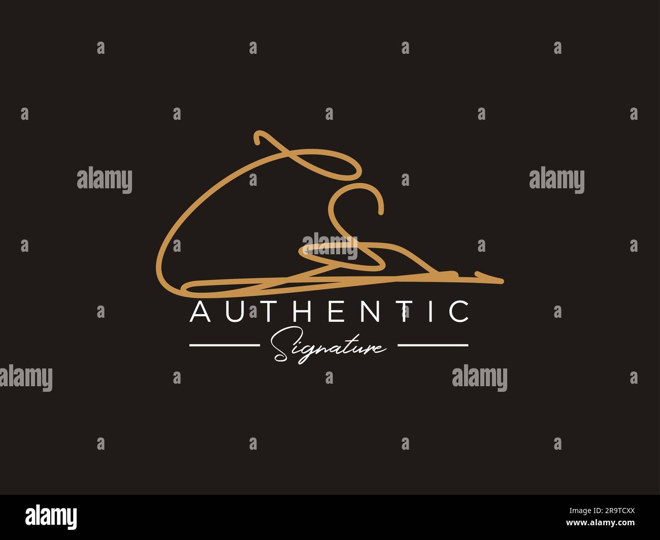 Cs clean logo Stock Vector Images - Alamy