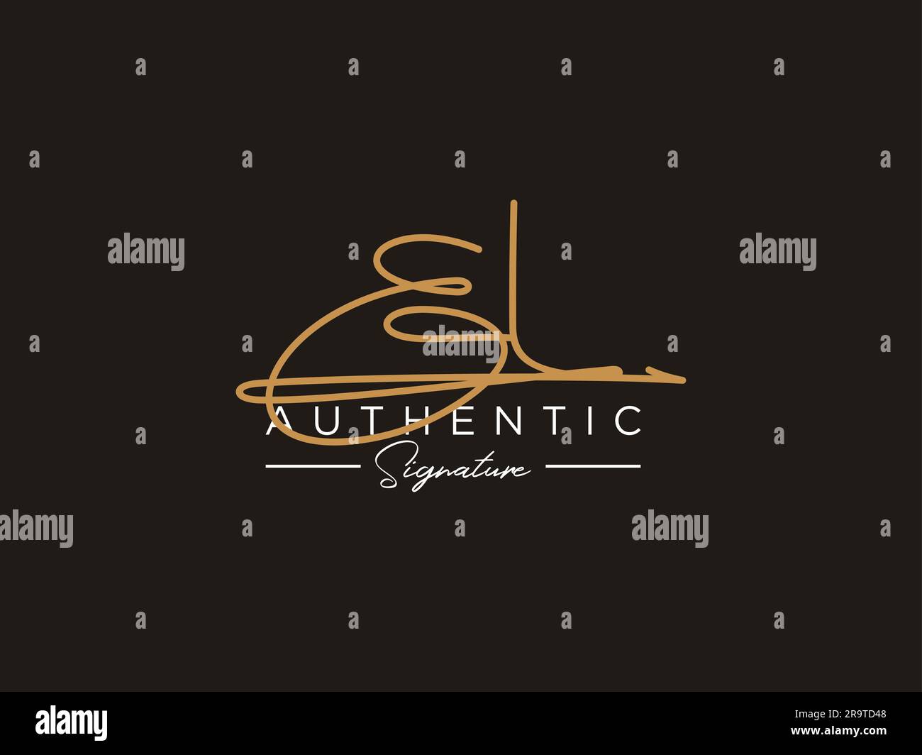 El signature hi-res stock photography and images - Alamy