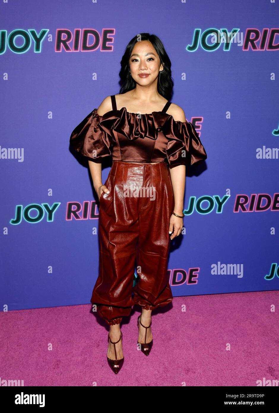 Stephanie Hsu attends the special screening of "Joy Ride" at Metrograph ...
