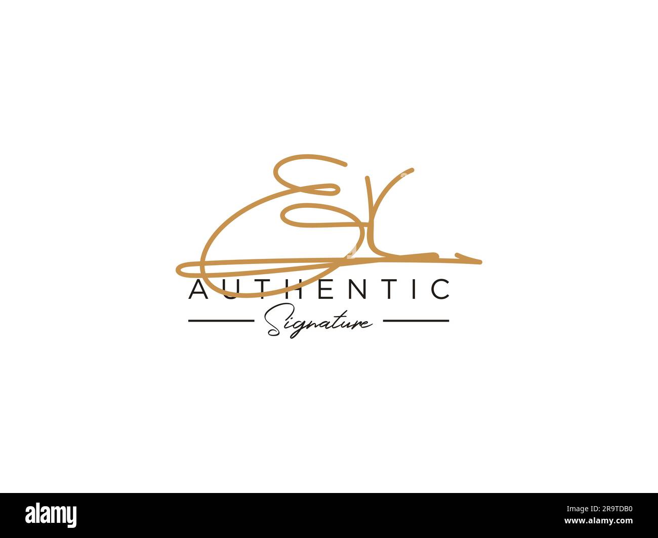 Er signature hi-res stock photography and images - Alamy