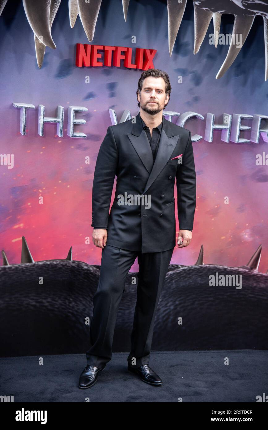 London, UK. 28th June, 2023. Henry Cavill attends ”The Witcher" Season ...