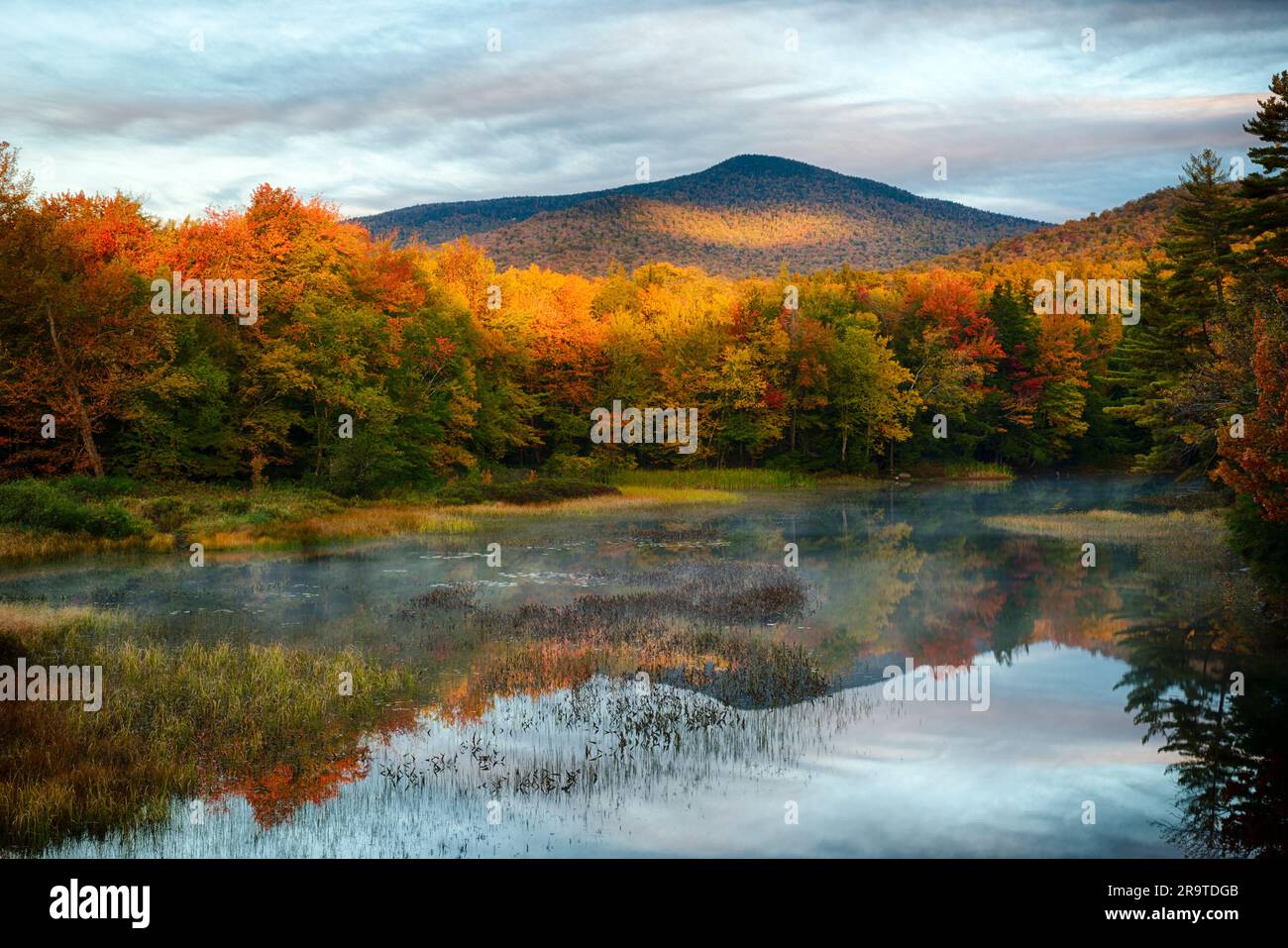 Lewey Mountain in autumn, Adirondack Mountains, New York, USA Stock ... Lewey Mountain in autumn, Adirondack Mountains, New York, USA Stock ...