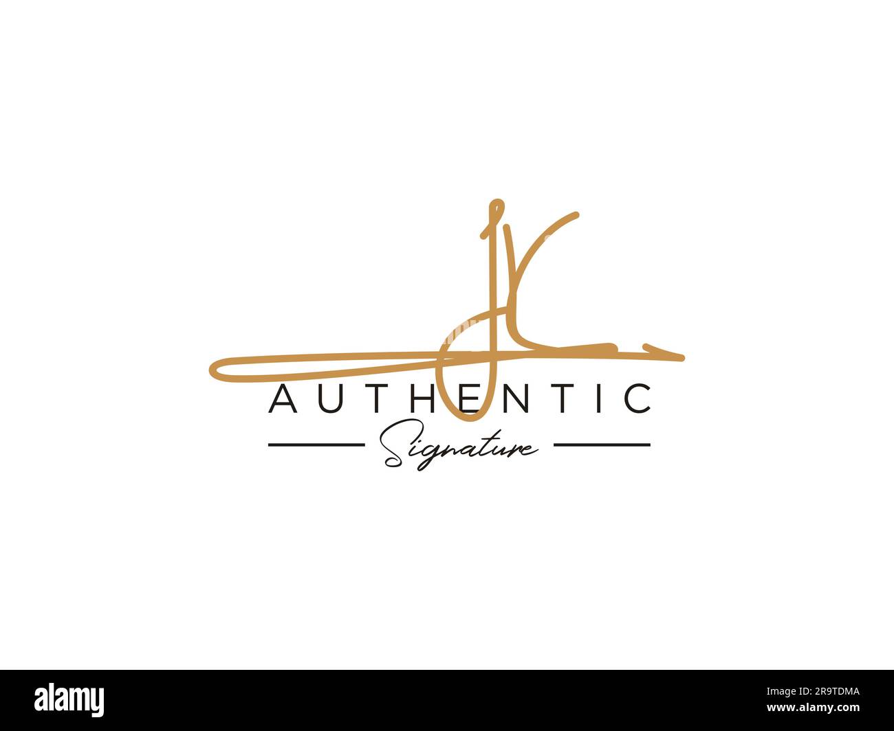 JR Signature Logo Template Vector Stock Vector Image & Art - Alamy