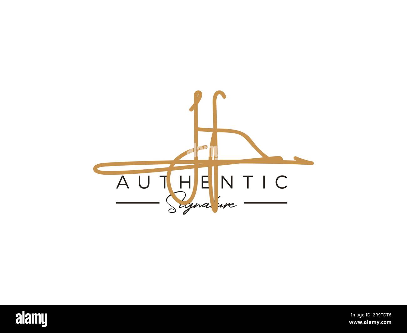 JF Signature Logo Template Vector Stock Vector Image & Art - Alamy