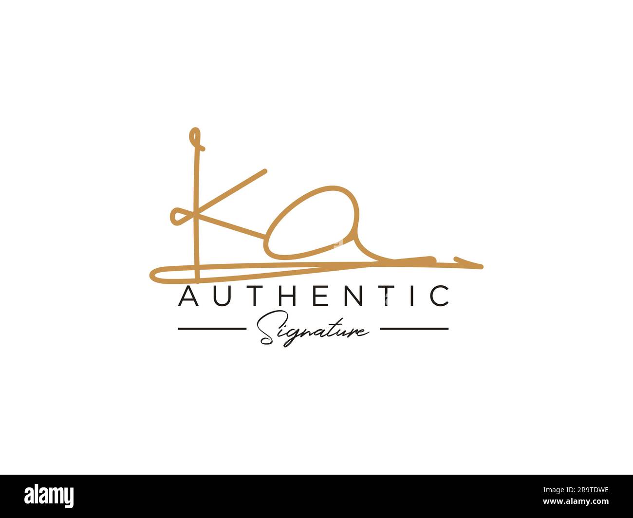 Ko template Stock Vector Images - Alamy