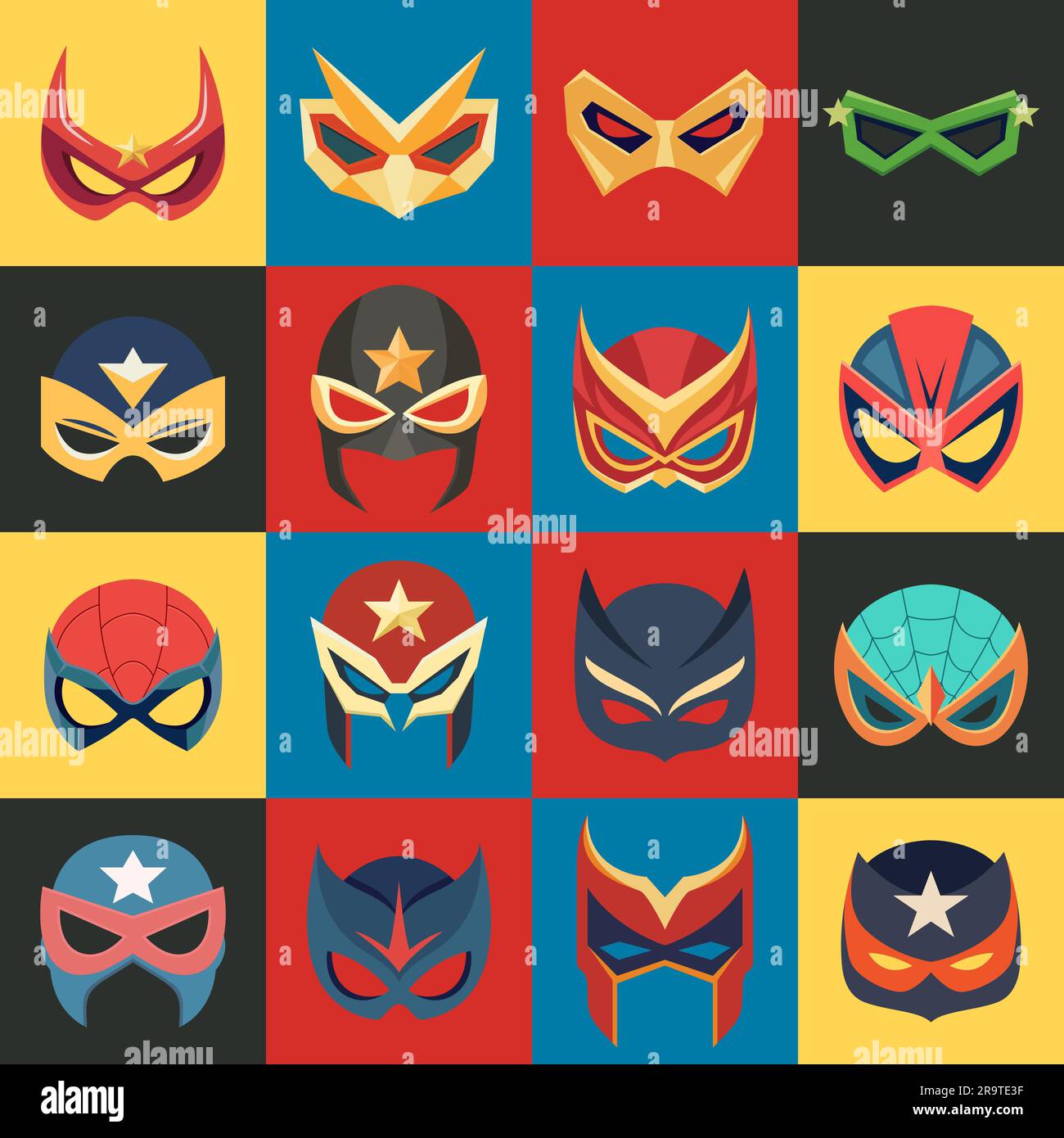 Superhero Masks Clipart at Charles Dunaway blog