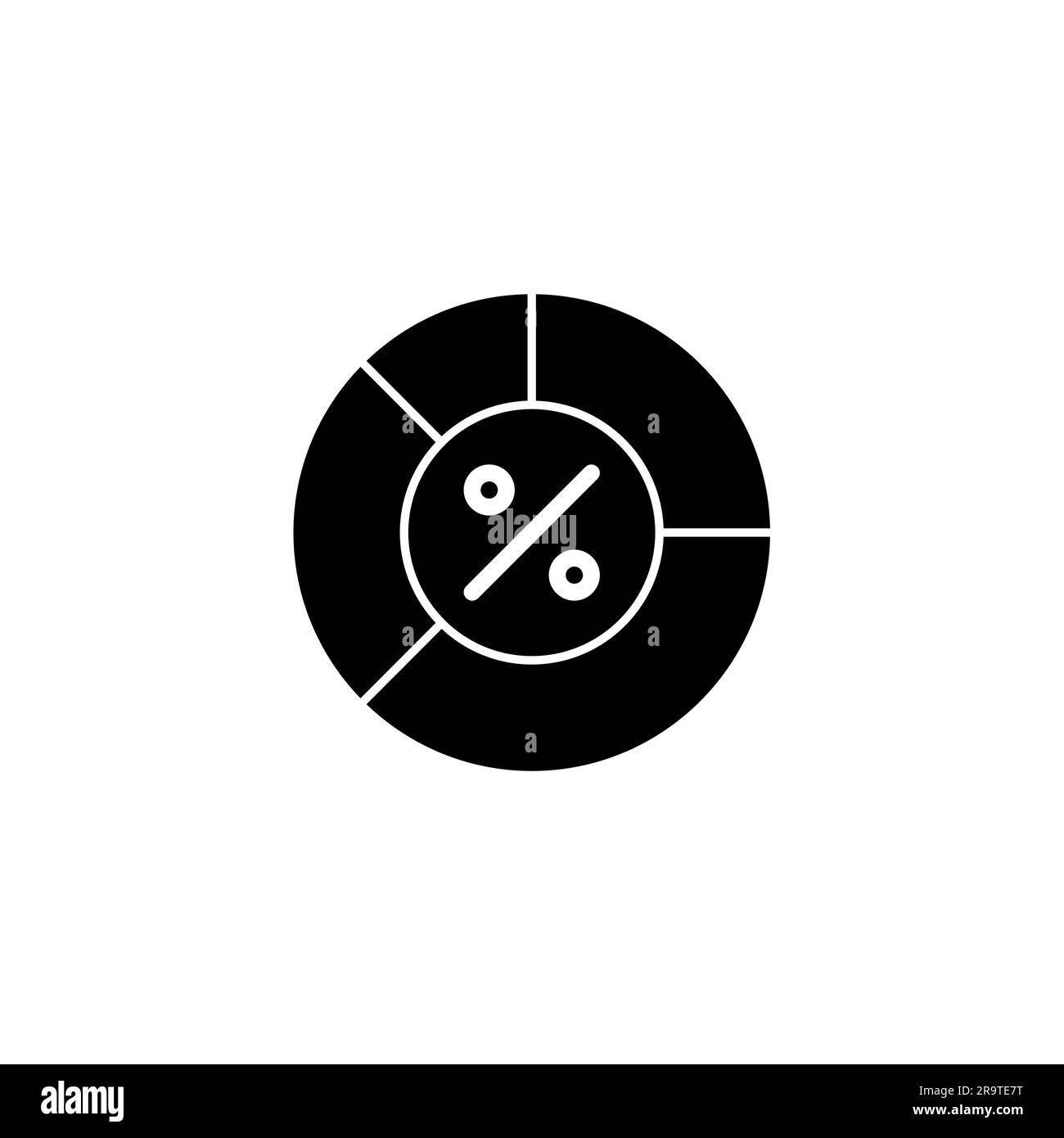 Visualizing Analytics Charts For Data Percentage Analysis Stock Vector 9448