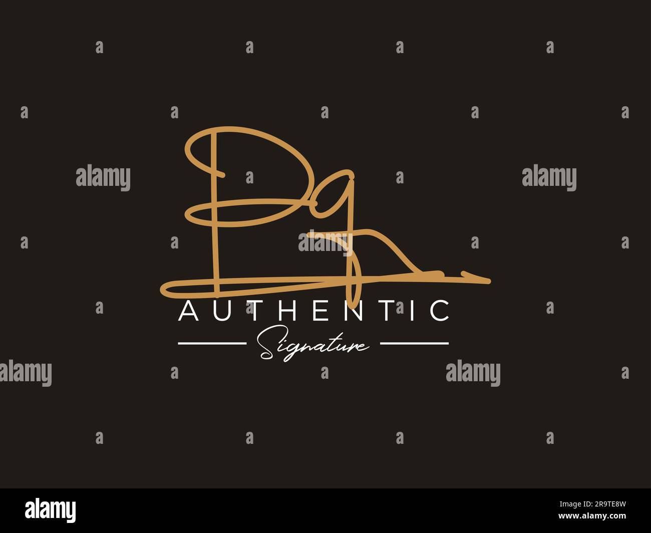 Pq template Stock Vector Images - Alamy