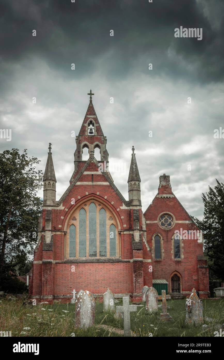 St John's Church - a 19th Century Anglican church in Hythe, a town in ...