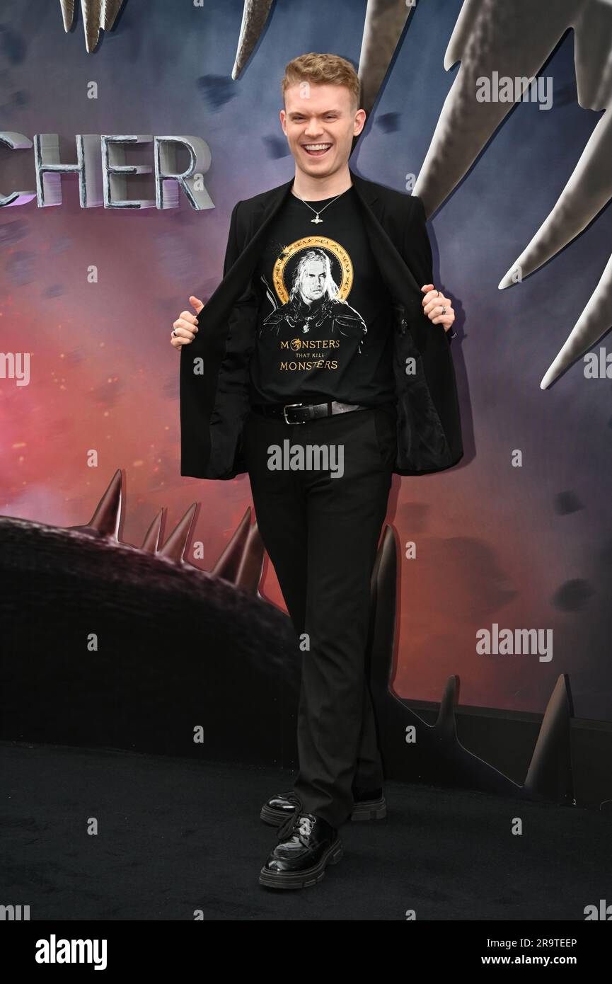 London, UK. June 28 2023. Max Balegde attends the UK Premiere of THE ...