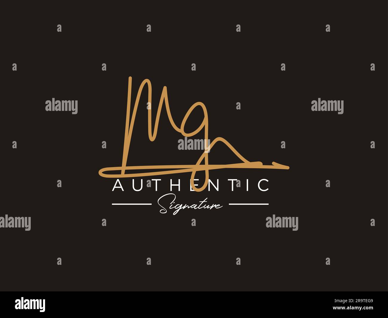Mg font Stock Vector Images - Alamy