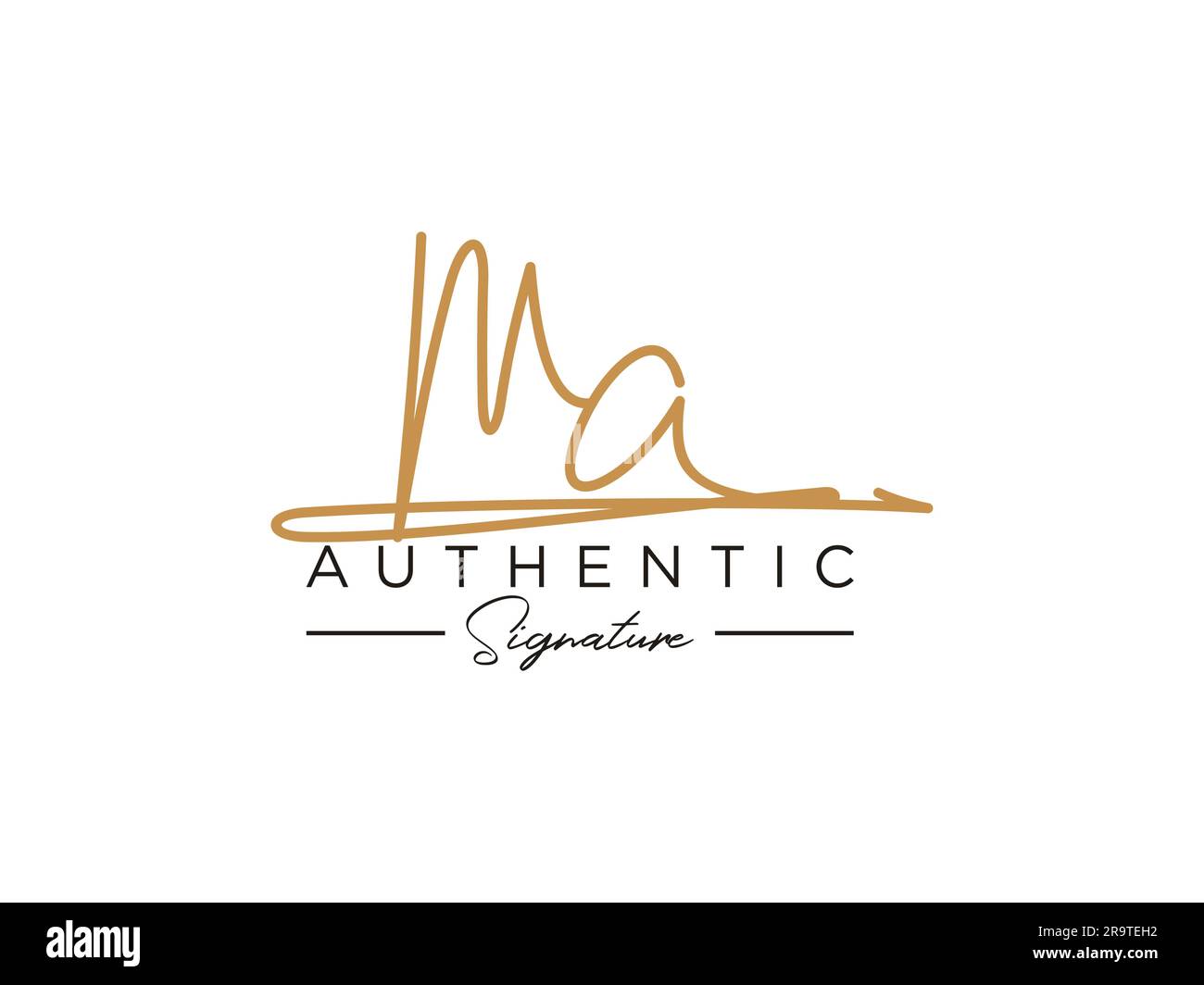 Ma signature hi-res stock photography and images - Alamy