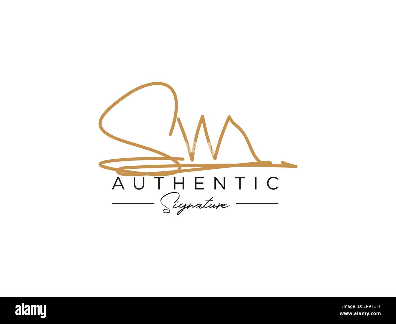 Sw signature hi-res stock photography and images - Alamy