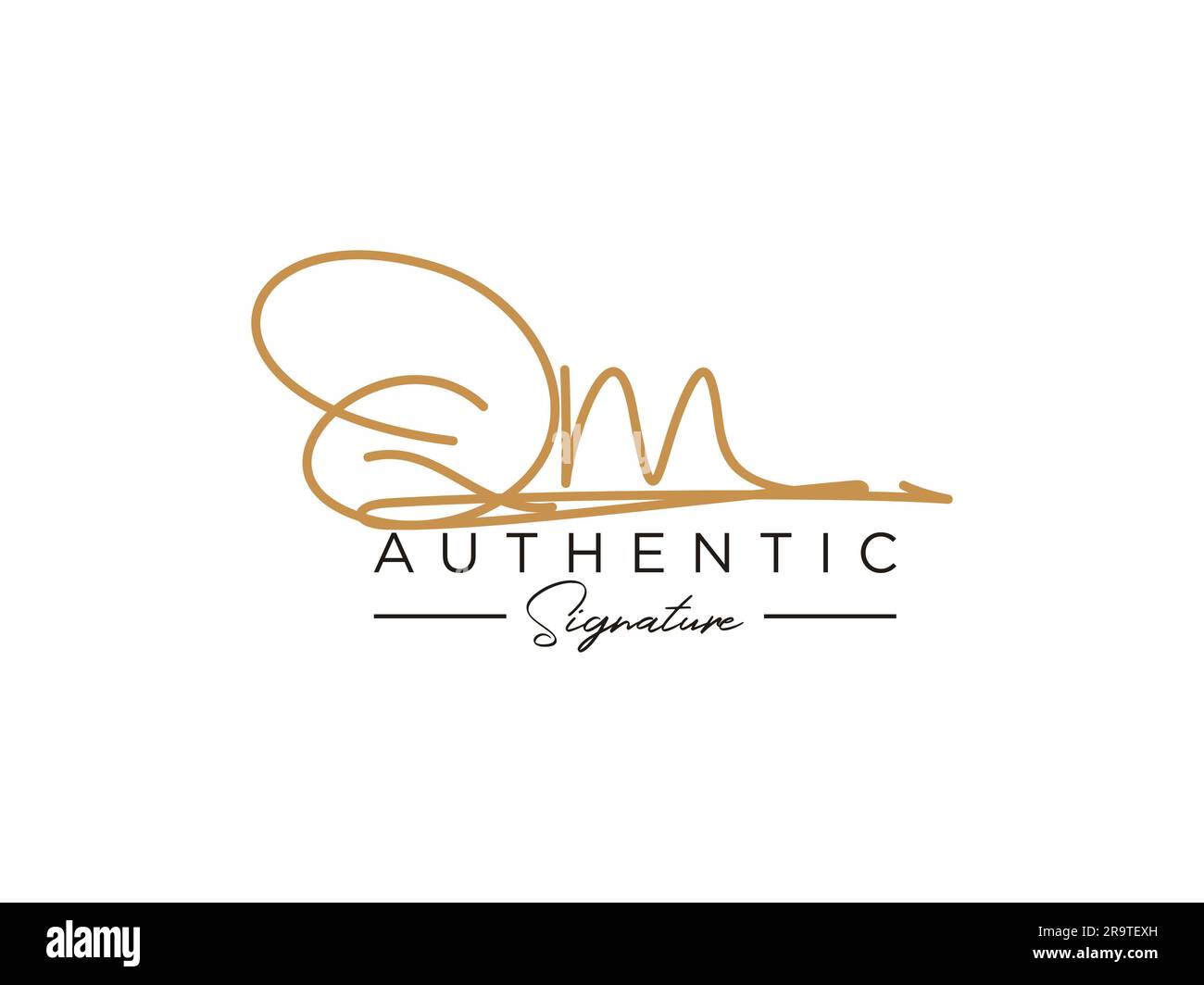 Letter qm vector vectors hi-res stock photography and images - Alamy