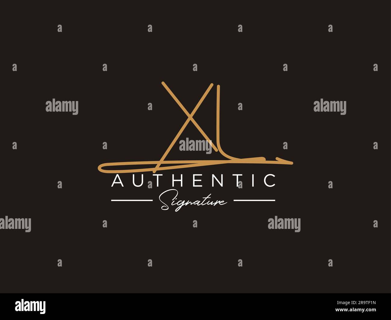 Xl logo vector vectors hi-res stock photography and images - Alamy