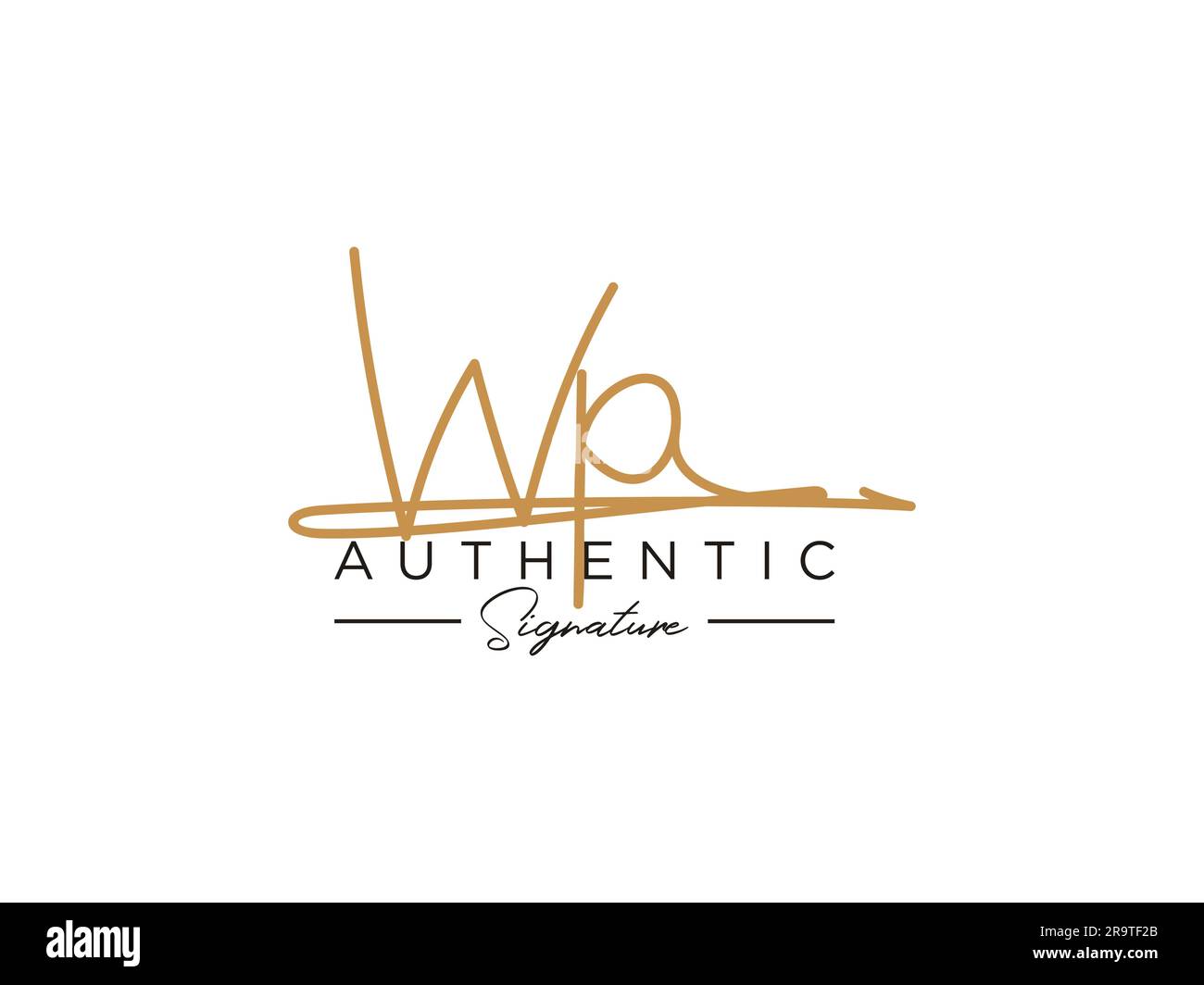 Wp font Stock Vector Images - Alamy