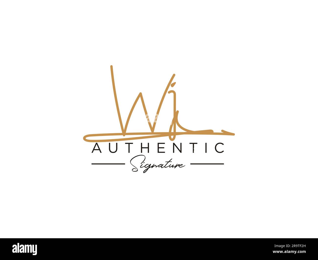 Wj logo vector vectors hi-res stock photography and images - Alamy