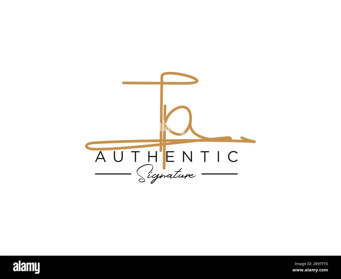 TP Signature Logo Template Vector Stock Vector Image & Art - Alamy