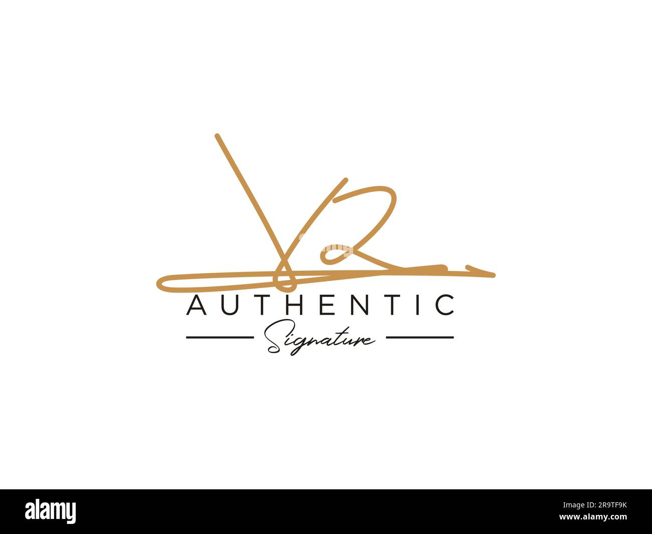 VZ Signature Logo Template Vector Stock Vector Image & Art - Alamy