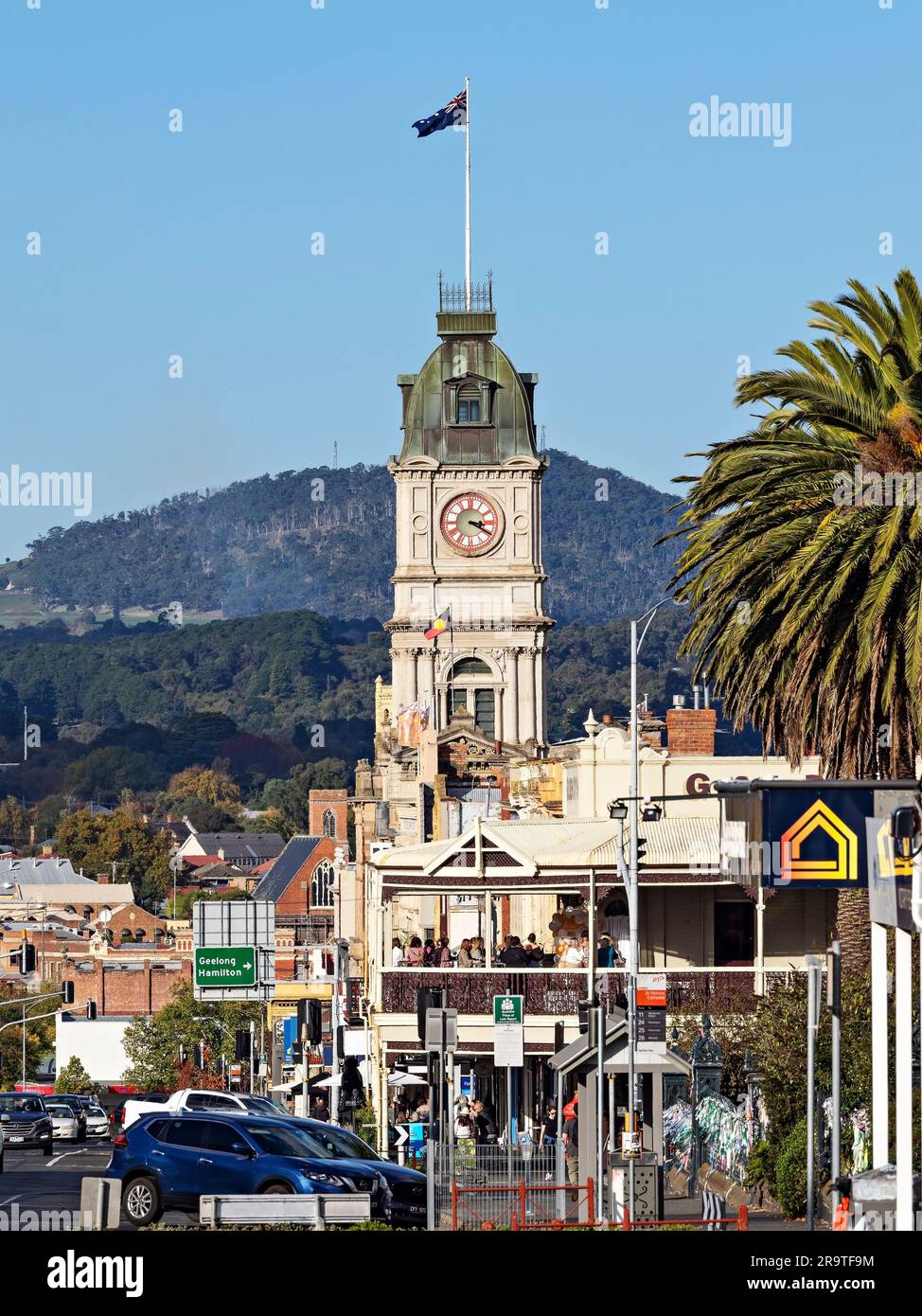 Ballarat Australia / The view down Sturt Street, Ballarat's main street ...