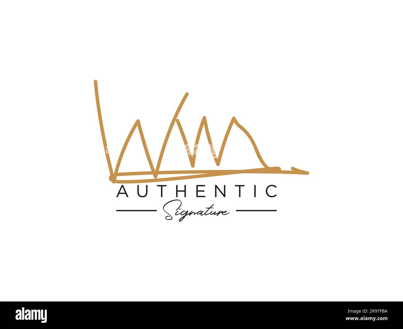 Letter ww vector vectors hi-res stock photography and images - Alamy