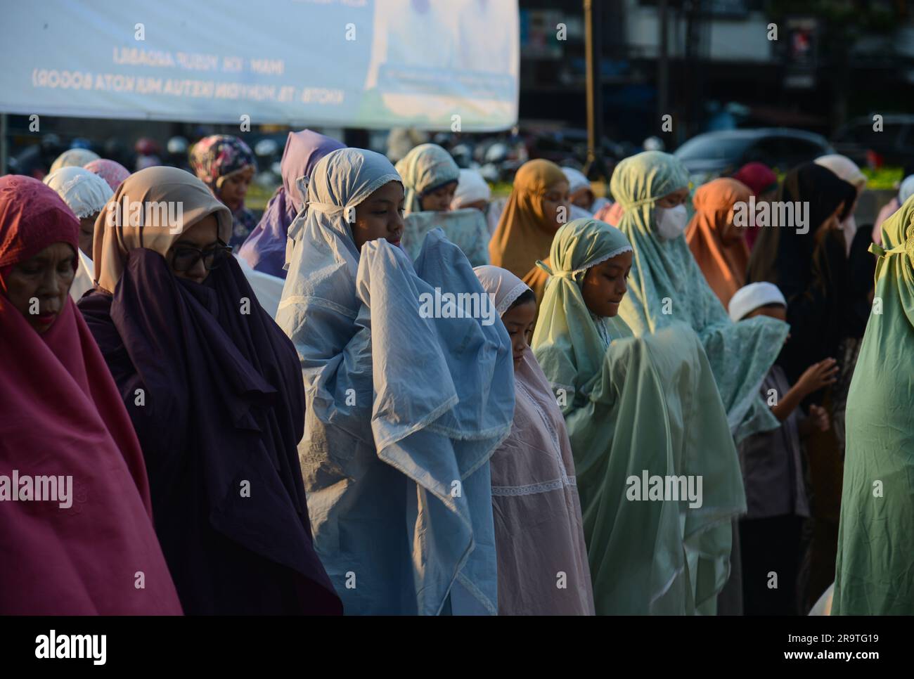 Bogor, West Java, Indonesia. 29th June, 2023. Muslims perform Eid Al ...