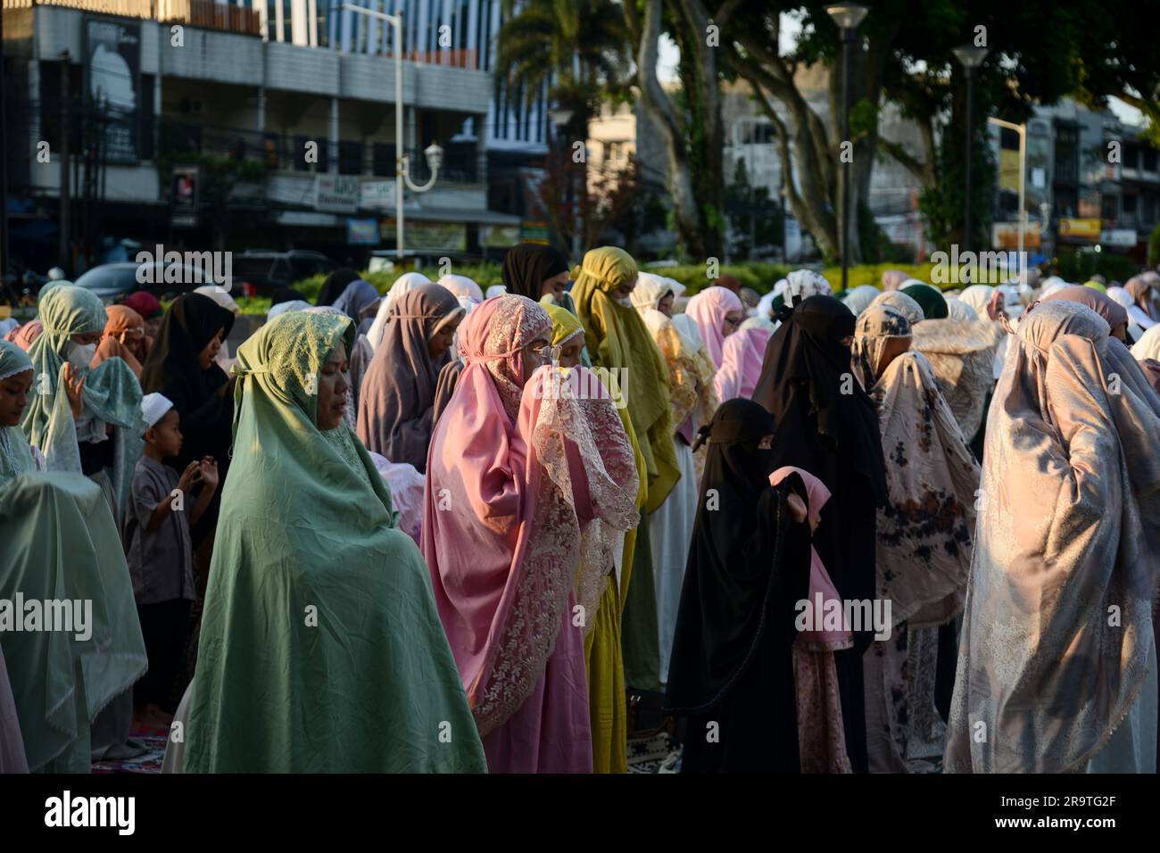 Bogor, West Java, Indonesia. 29th June, 2023. Muslims perform Eid Al ...