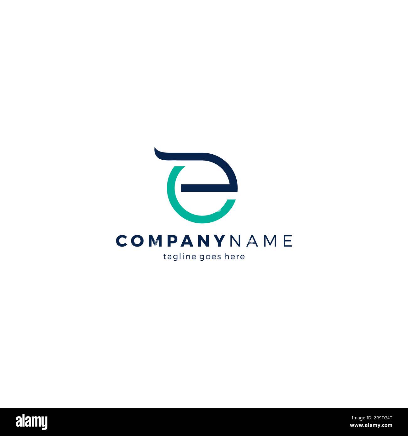CE Logo Design. Letter E Icon Stock Vector Image & Art - Alamy