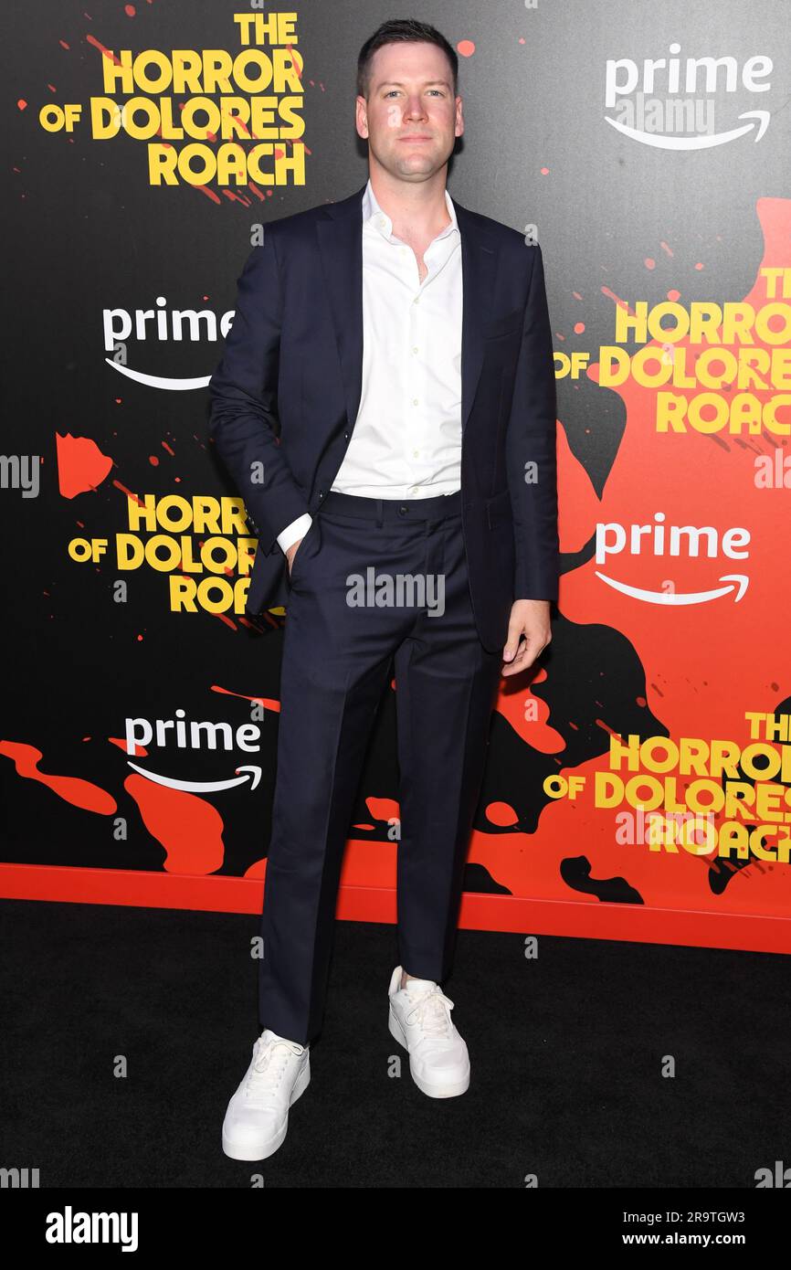 New York, USA. 28th June, 2023. Justin McGoldrick attending 'The Horror ...