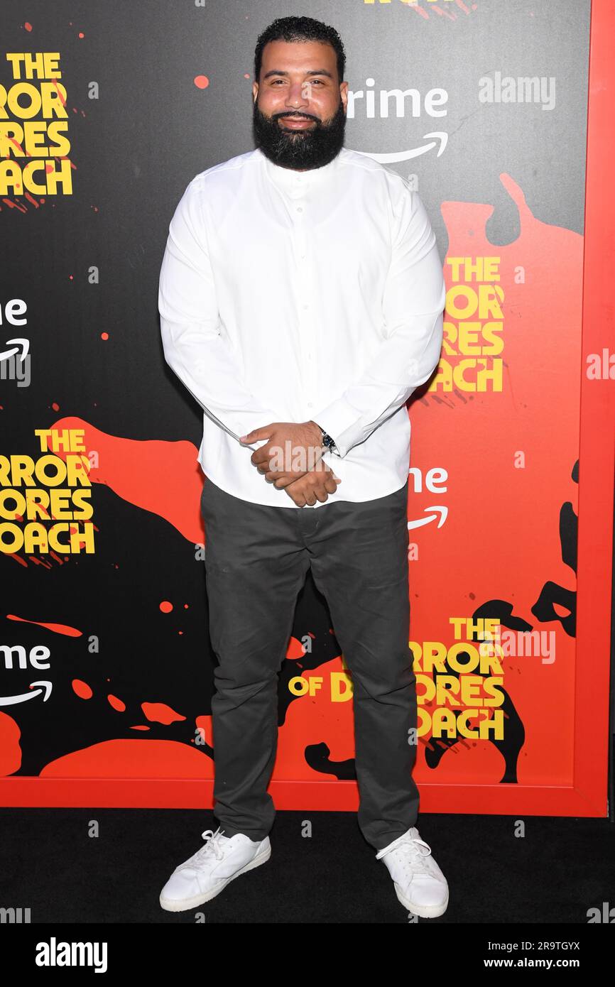 New York, USA. 28th June, 2023. Jimmy Alvarez attending 'The Horror of ...