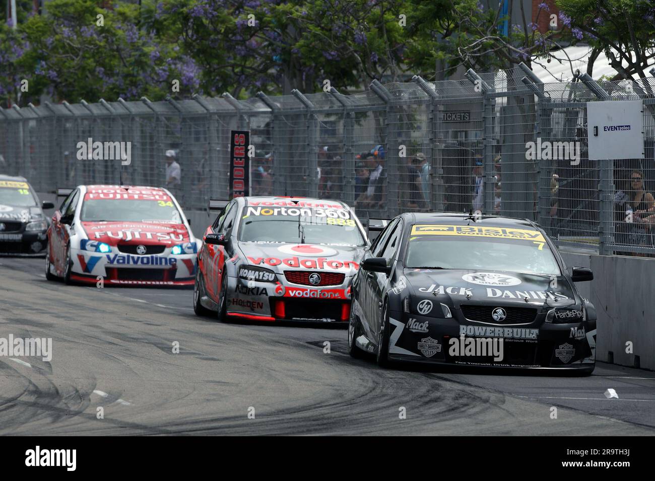 The V8 SuperCar Championship Race at the Sydney Telstra 500 held at ...