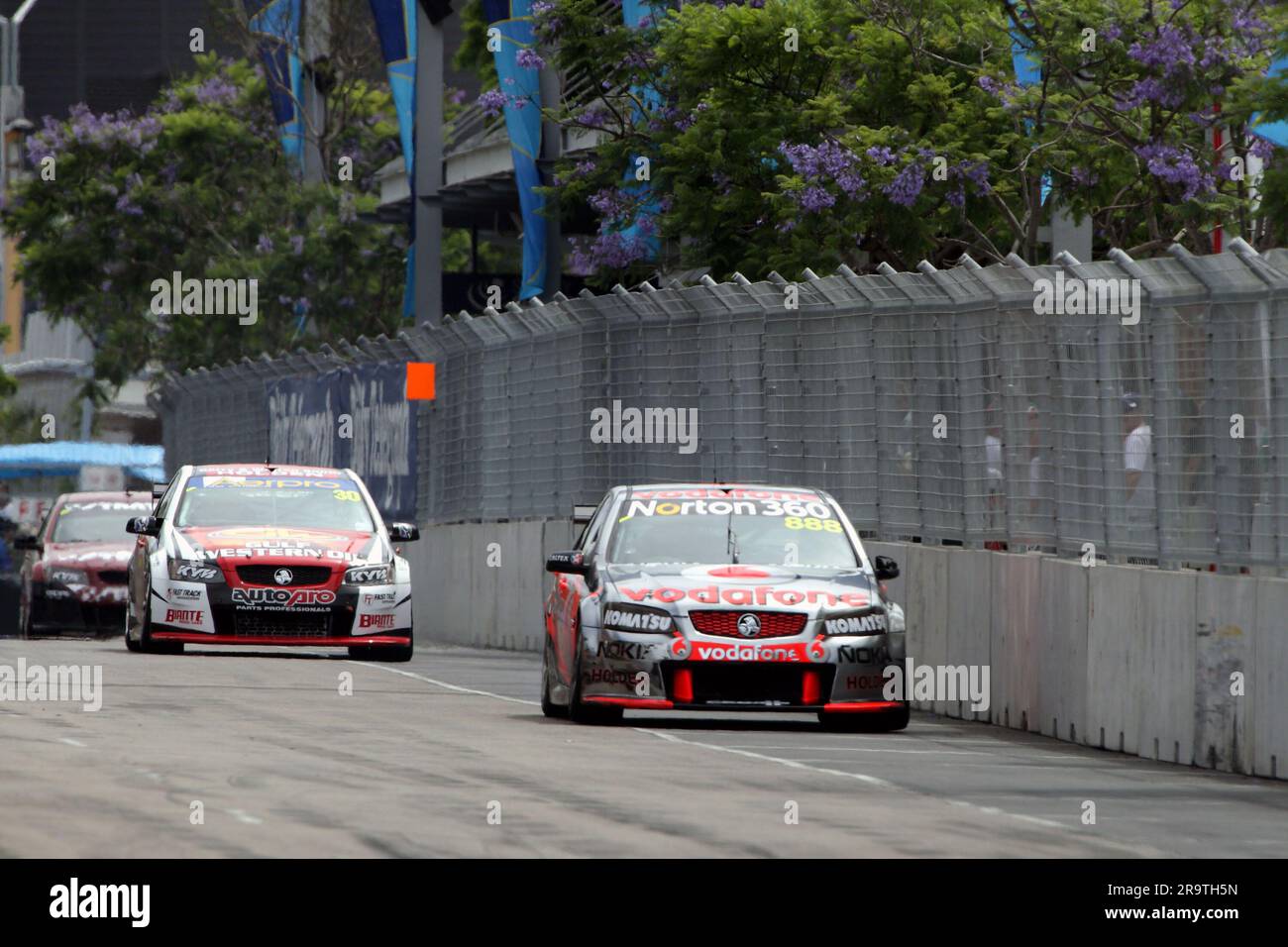 The V8 SuperCar Championship Race at the Sydney Telstra 500 held at ...