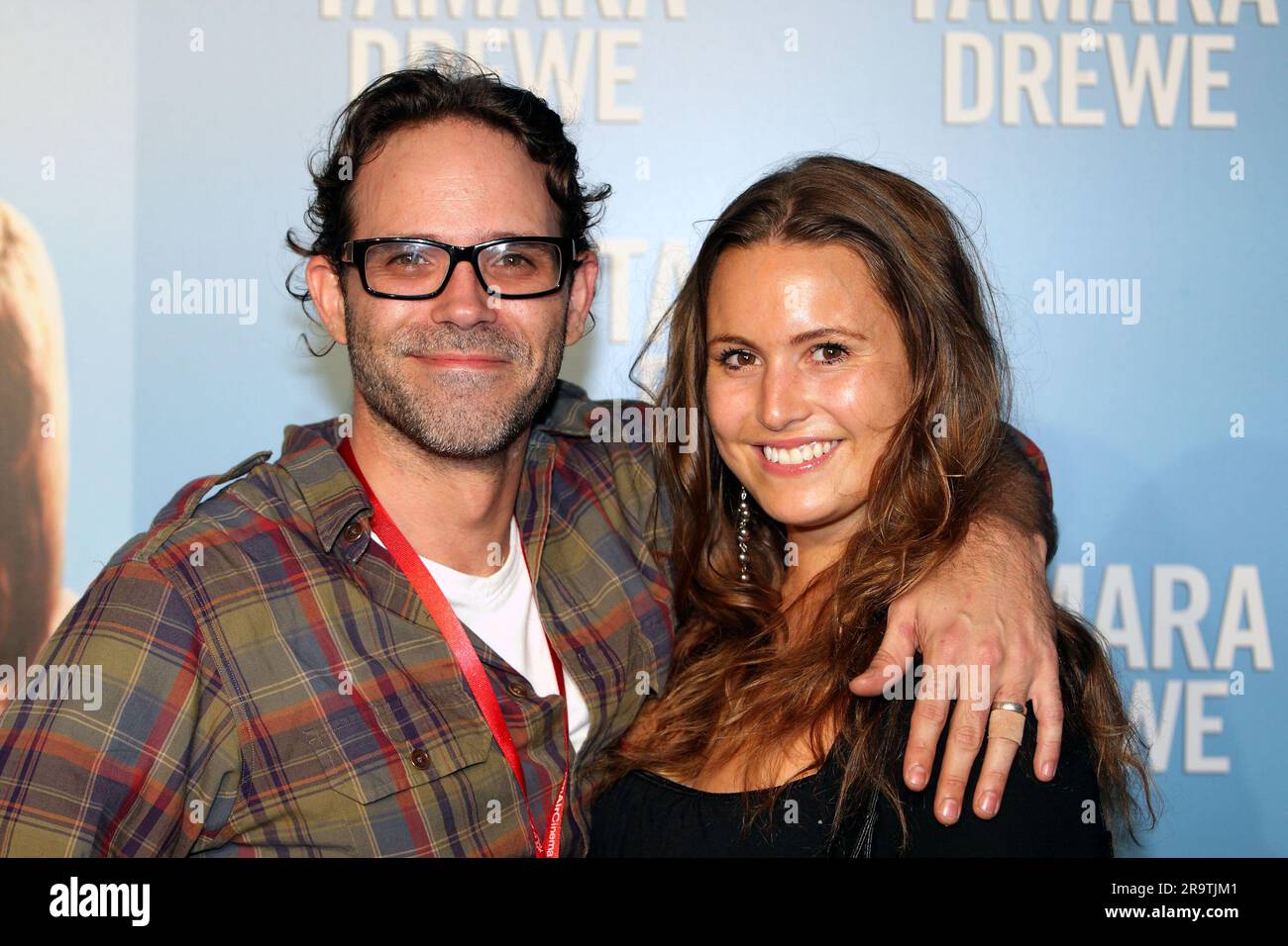 Christie Hayes and her partner The Australian premiere of Tamara Drewe ...