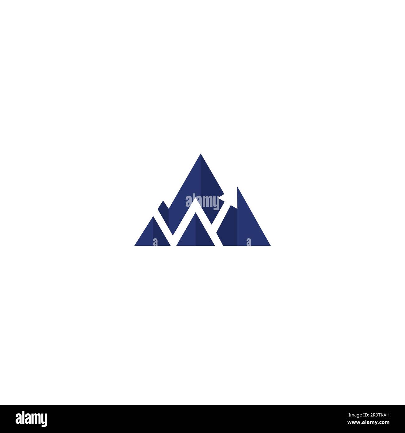 Mountain Arrow Logo. Mountain Icon Design Stock Vector Image & Art - Alamy