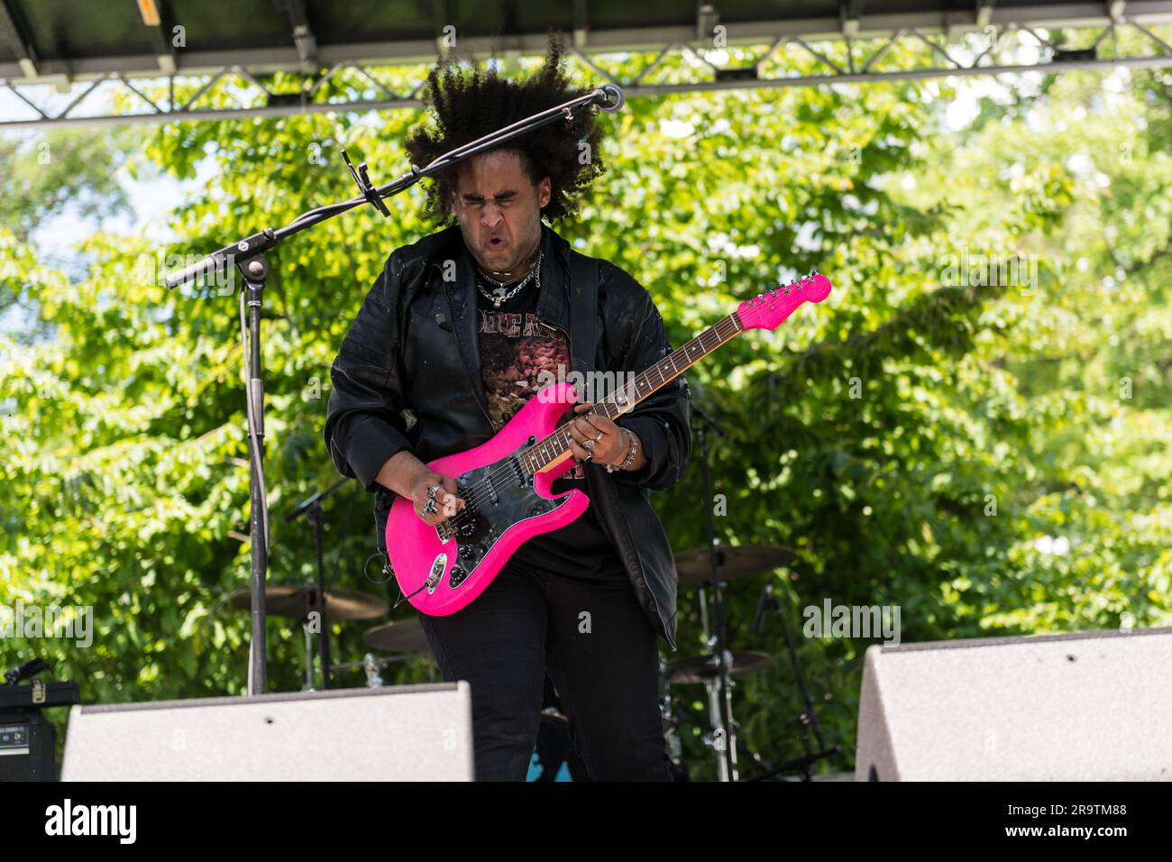 Seattle, USA. 20 May, 2023. Seattle band King Youngblood playing at a ...