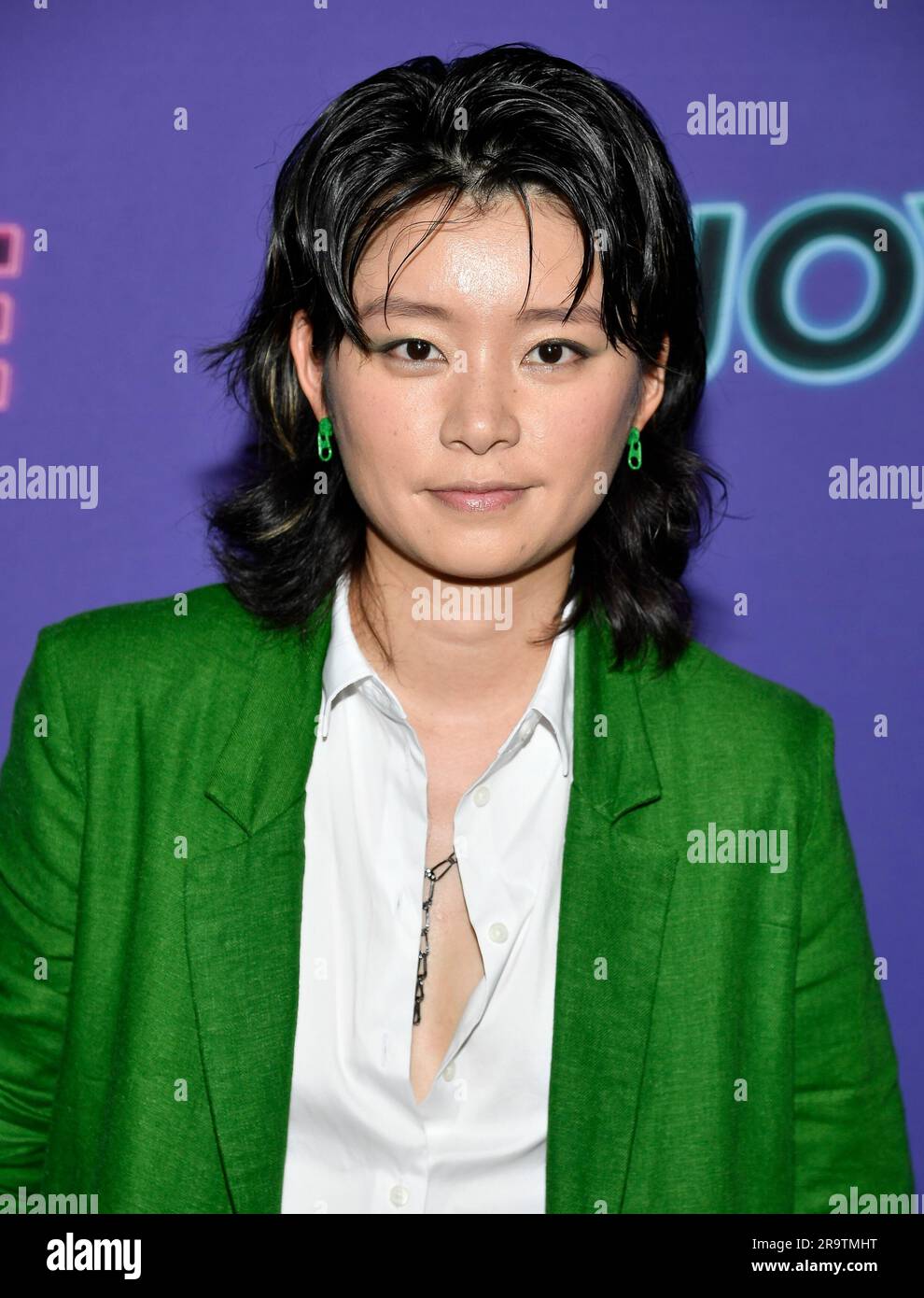 Celia Au attends the special screening of "Joy Ride" at Metrograph on ...