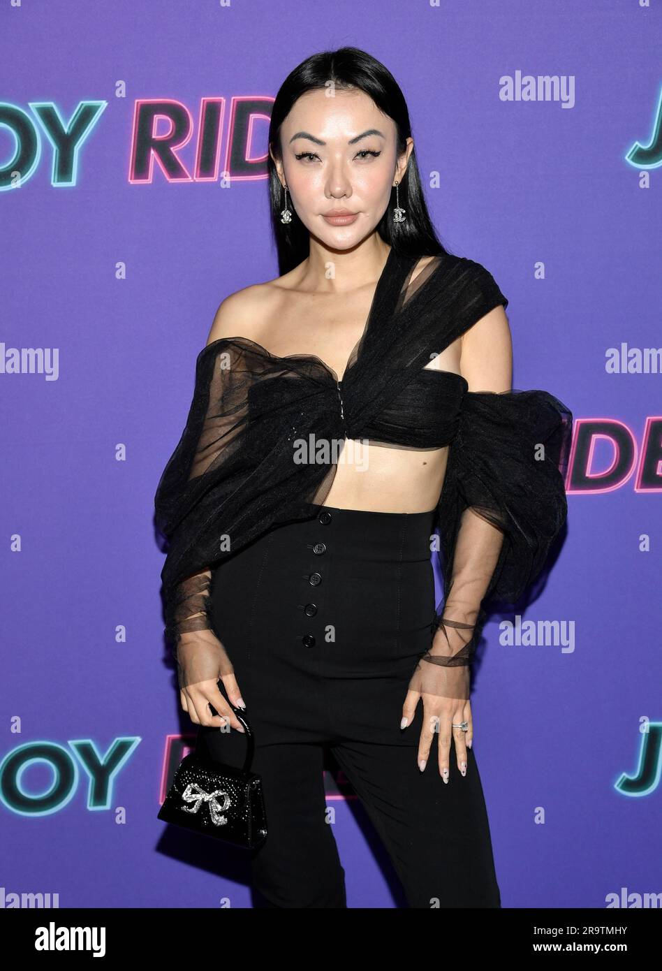 Jessica Wang attends the special screening of "Joy Ride" at Metrograph ...