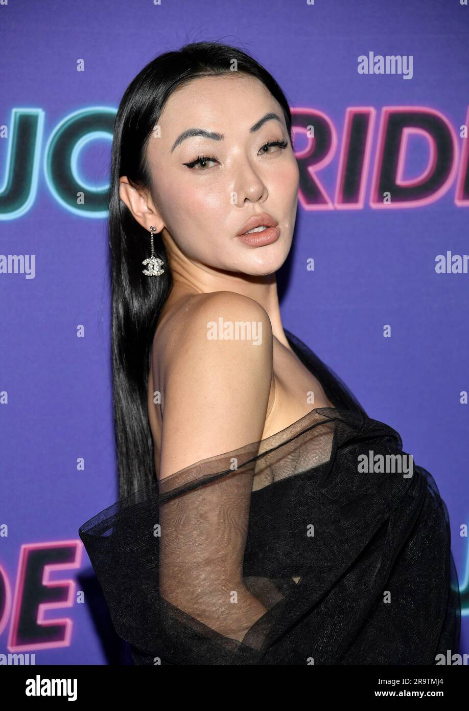 Jessica Wang attends the special screening of "Joy Ride" at Metrograph ...