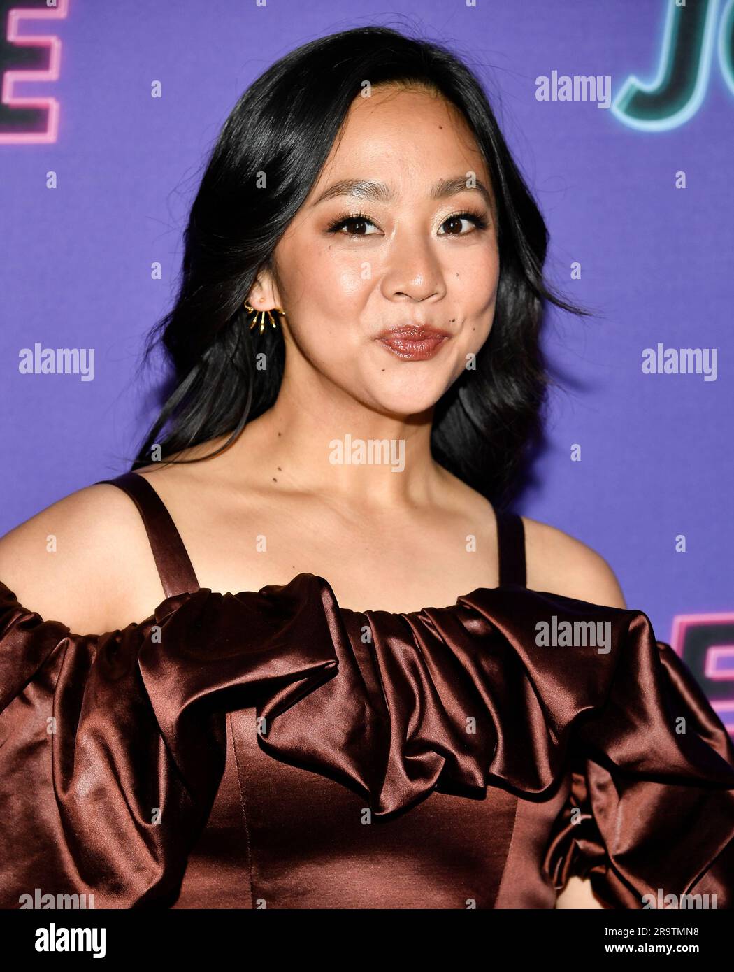 Stephanie Hsu attends the special screening of "Joy Ride" at Metrograph ...