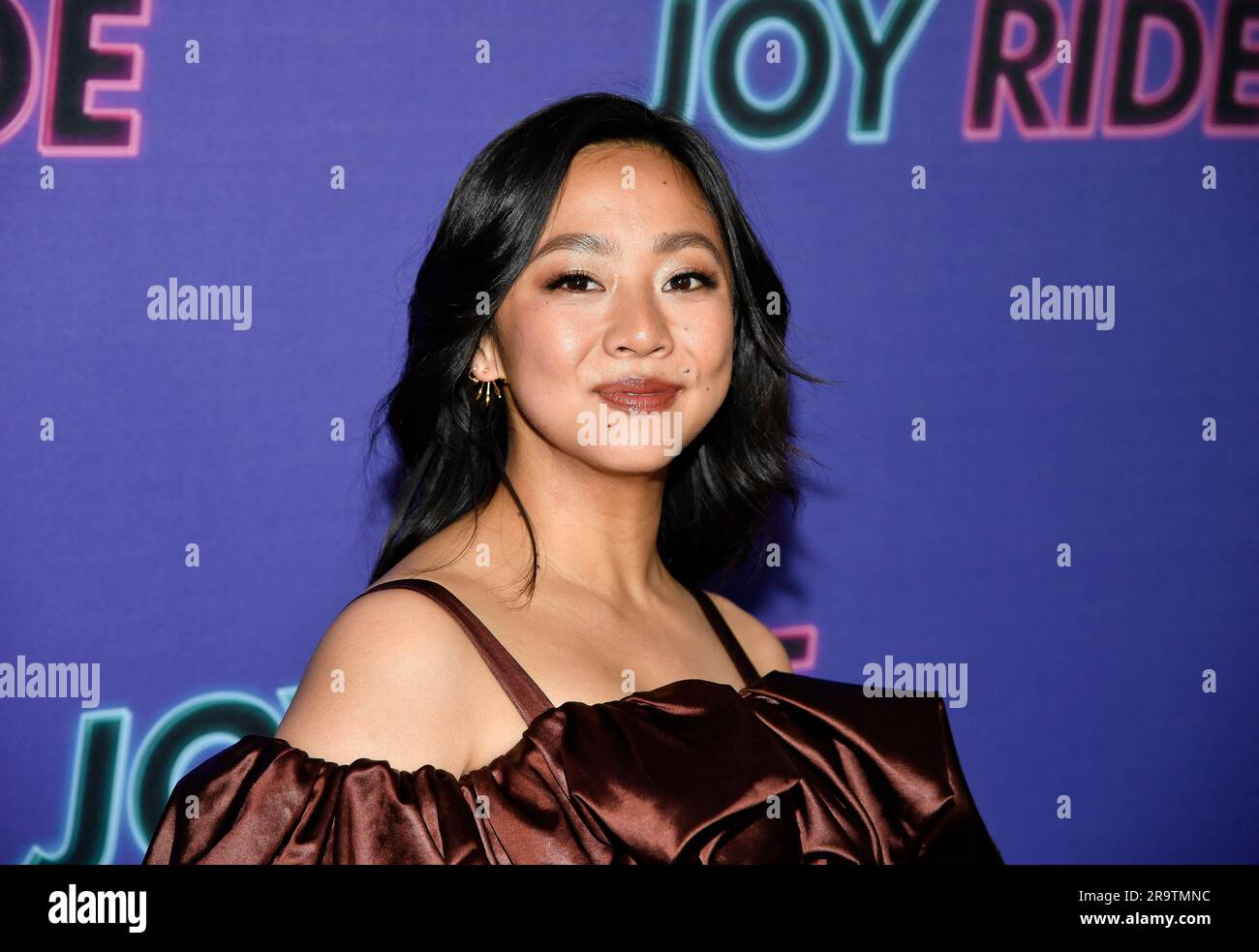 Stephanie Hsu attends the special screening of "Joy Ride" at Metrograph ...