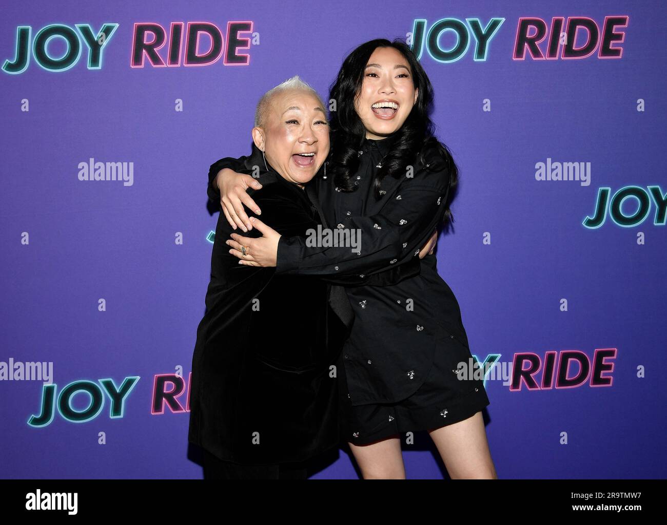 Lori Tan Chinn, left, and Awkwafina attend the special screening of ...